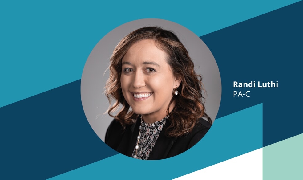Meet Our New Provider: Randi Luthi, PA-C