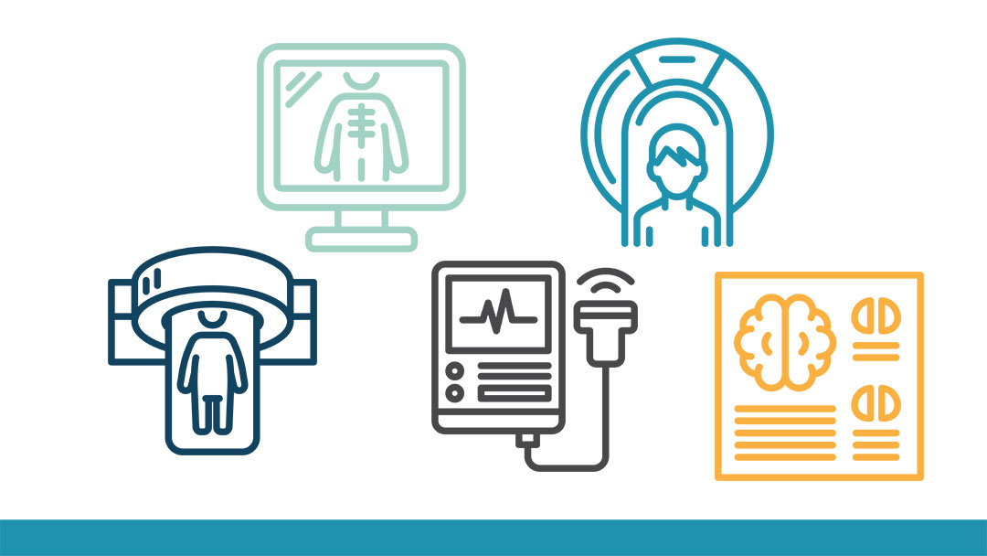 What's the difference between common imaging tests?